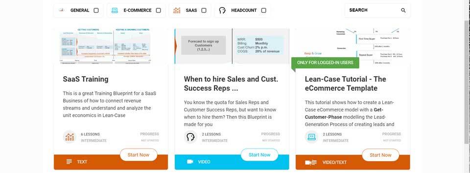 Lean-Case Benefits – Business Plans & Templates · Lean-Case